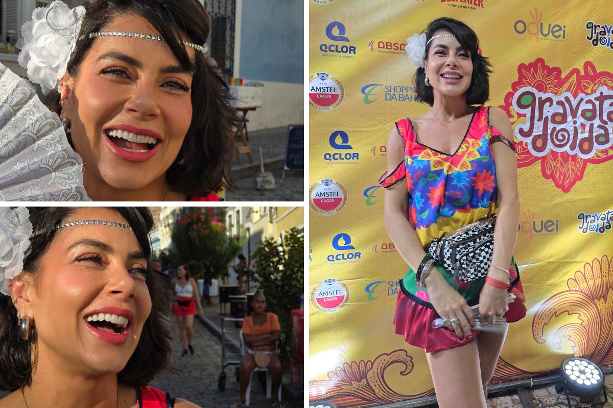 Lis Luciddi curte Carnaval em Salvador - O SERINGAL