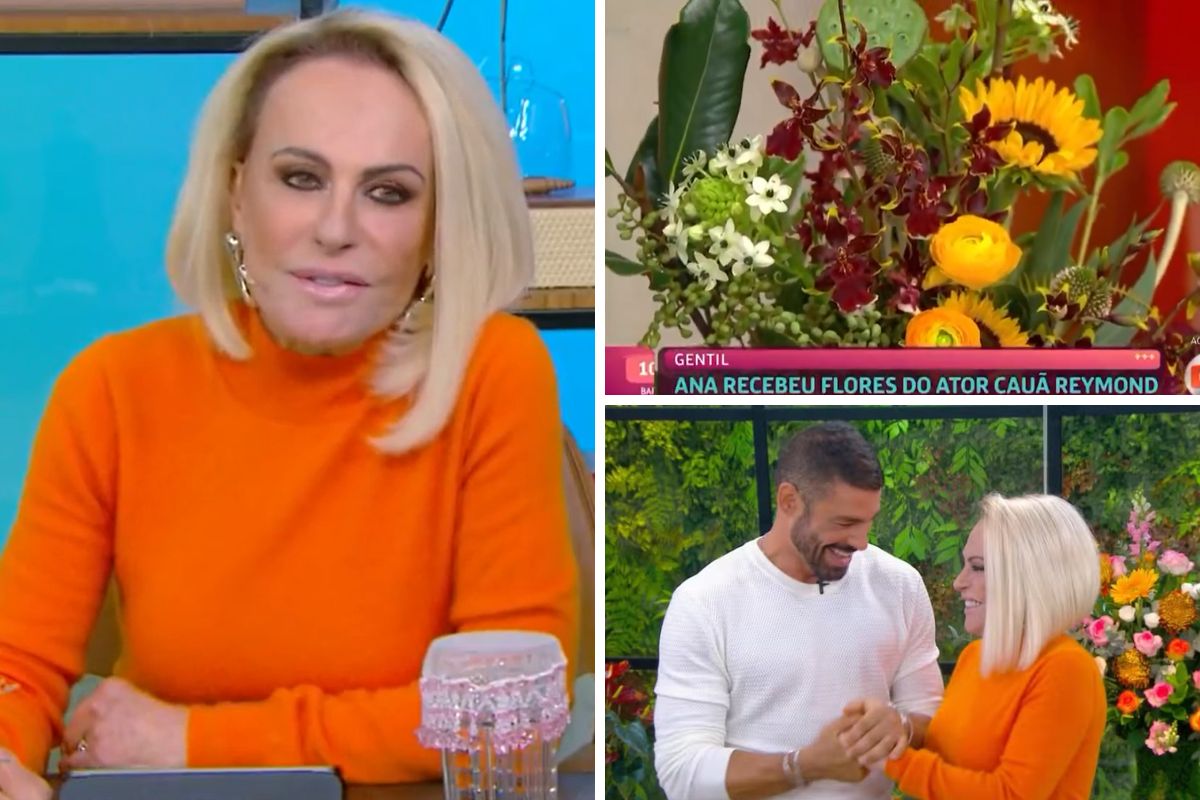 Cauã Reymond envia flores a Ana Maria Braga e gera repercussão - O SERINGAL