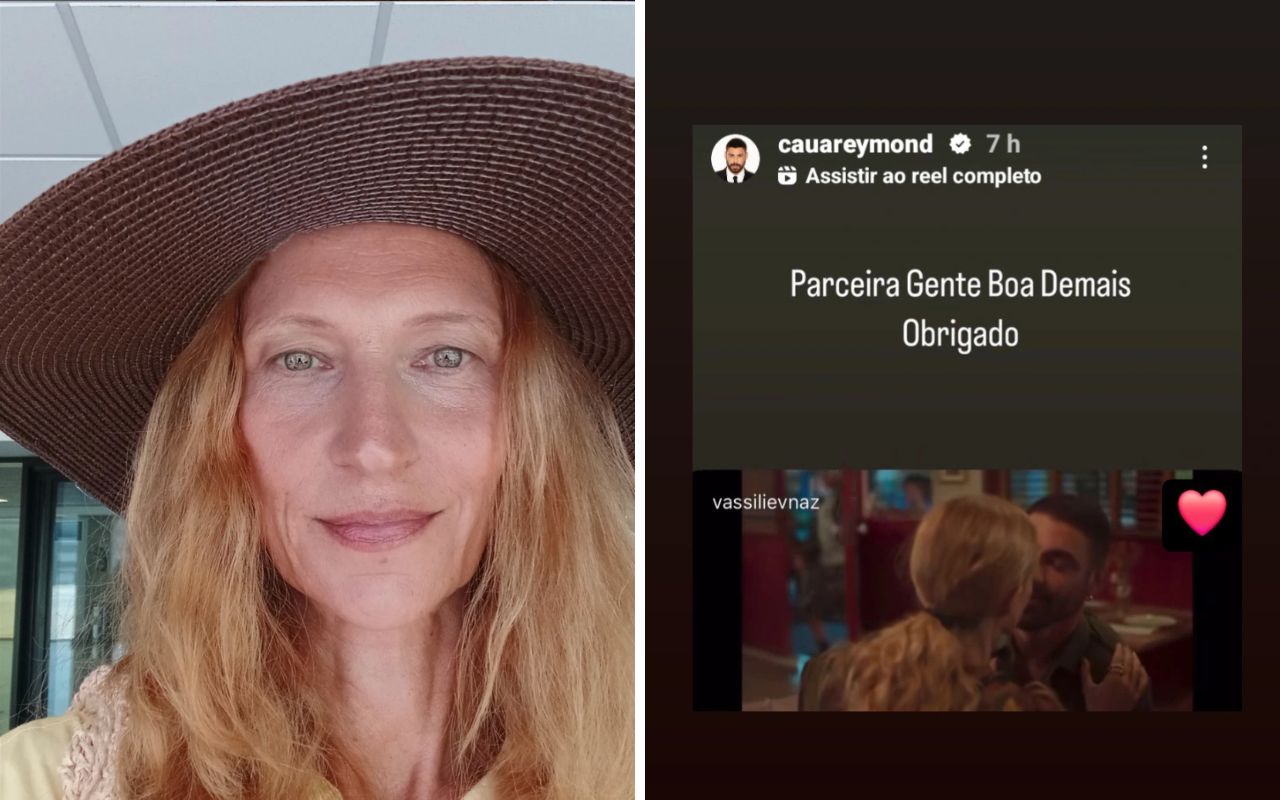 Atriz exalta Cauã Reymond em meio a polêmicas em ‘Vale Tudo’ - O SERINGAL