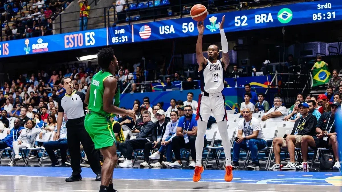 Brasil perde para os EUA e encara os dominicanos nas quartas da AmeriCup - O SERINGAL