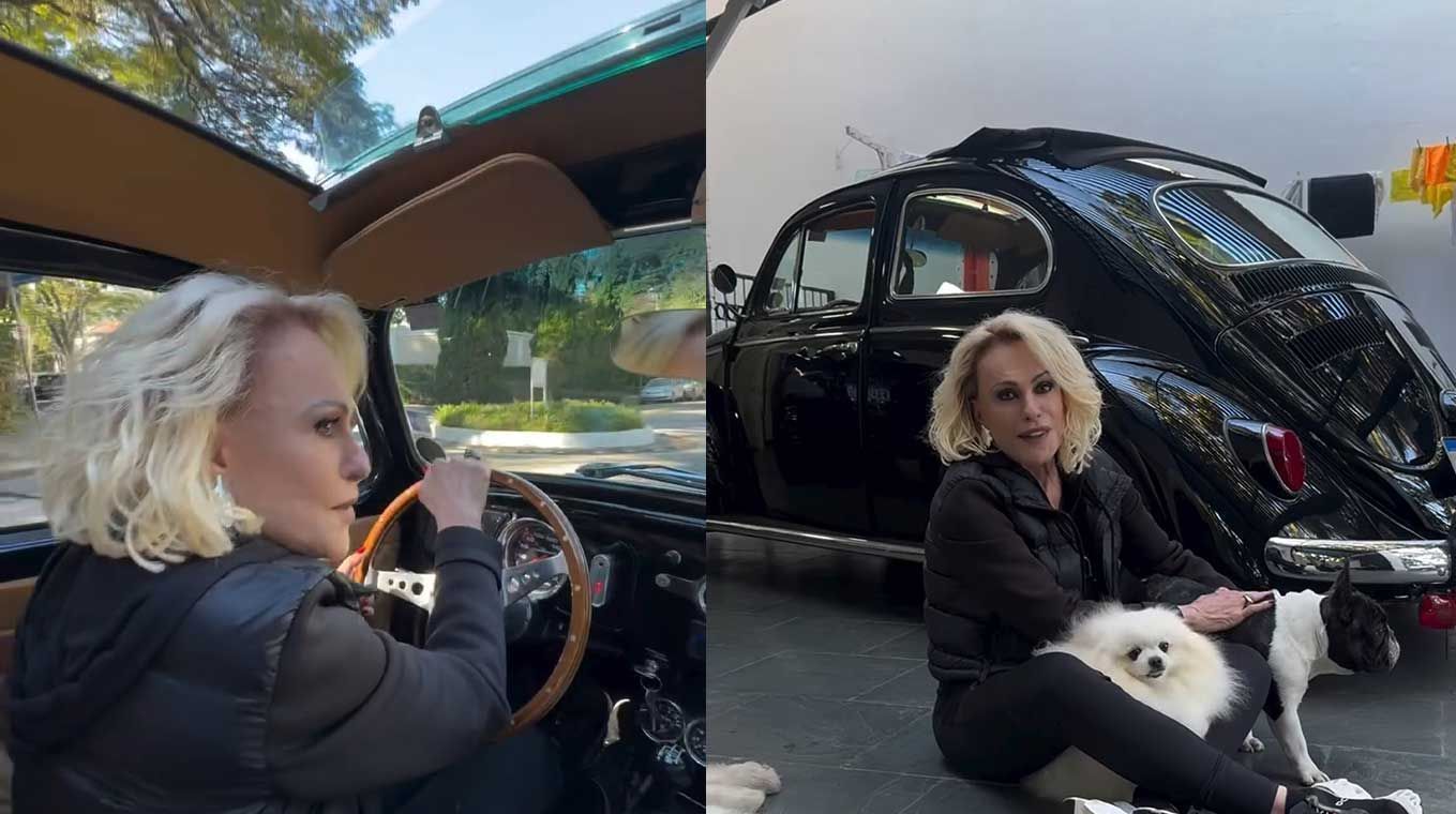 Ana Maria Braga passeia com Volkswagen Fusca 63; conheça modelo - O ...