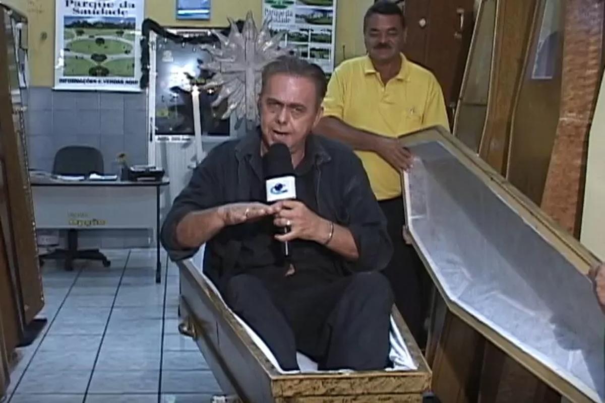 Morre o repórter Águia Dourada, ícone da televisão cearense - O SERINGAL